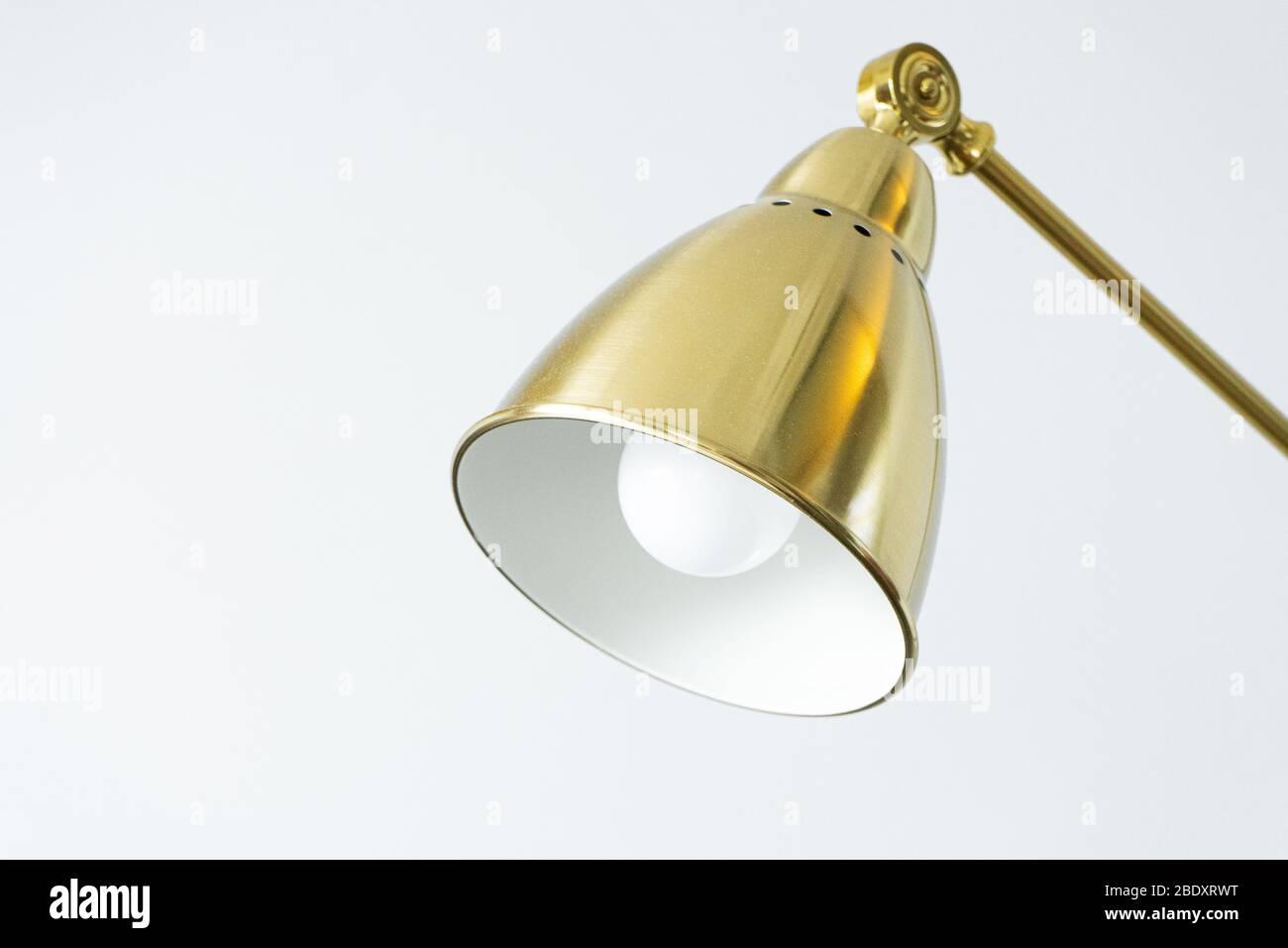 Close-up table lamp shade, cone, reflector Stock Photo - Alamy