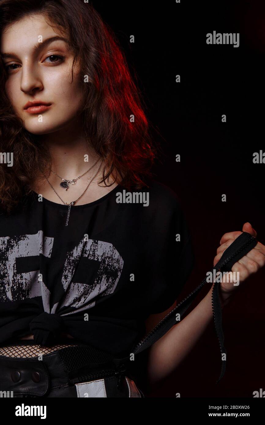 Cocky girl hi-res stock photography and images - Alamy