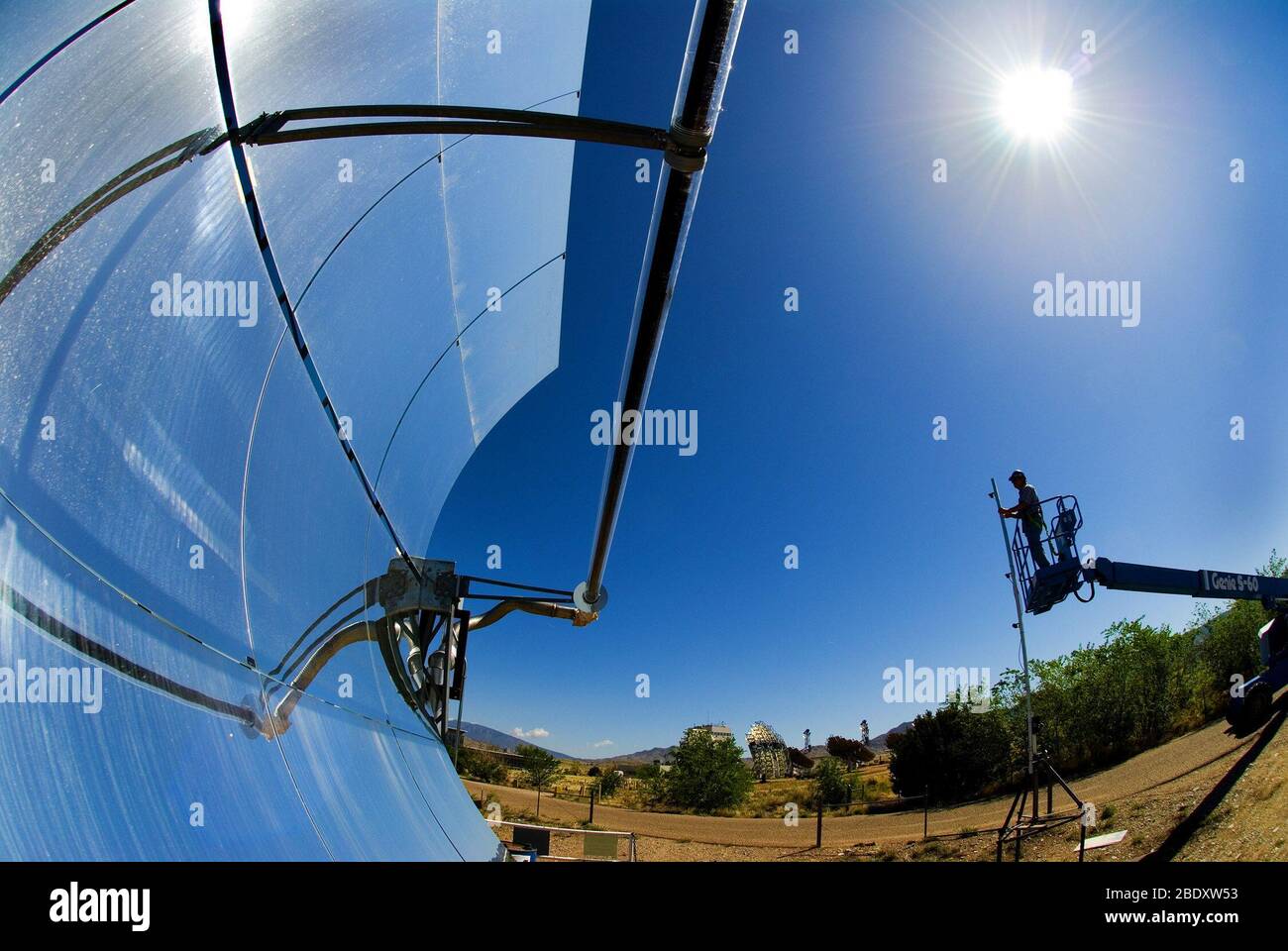 Parabolic trough hi-res stock photography and images - Alamy