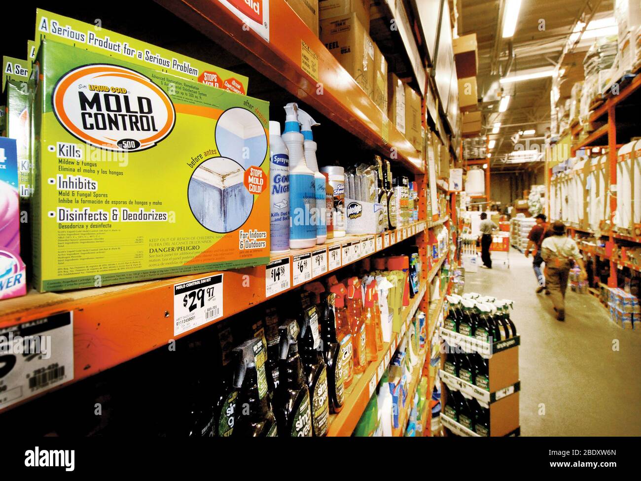 Mold control product Stock Photo - Alamy