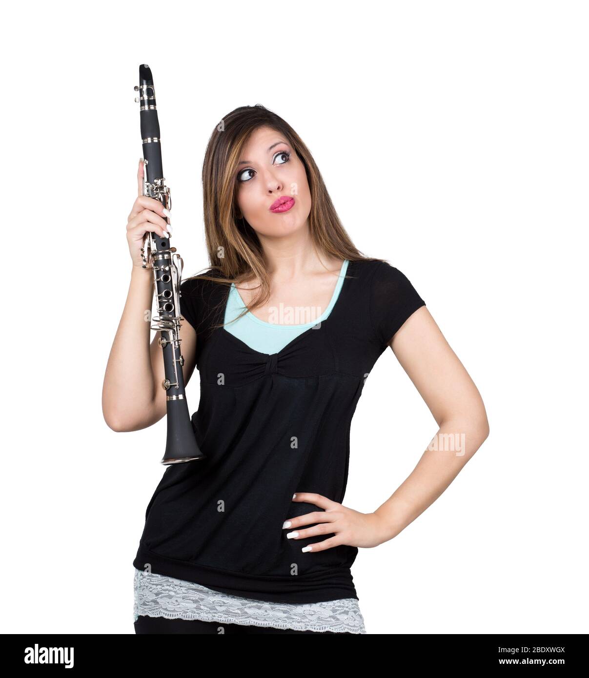 Perplexed lady hi-res stock photography and images - Alamy