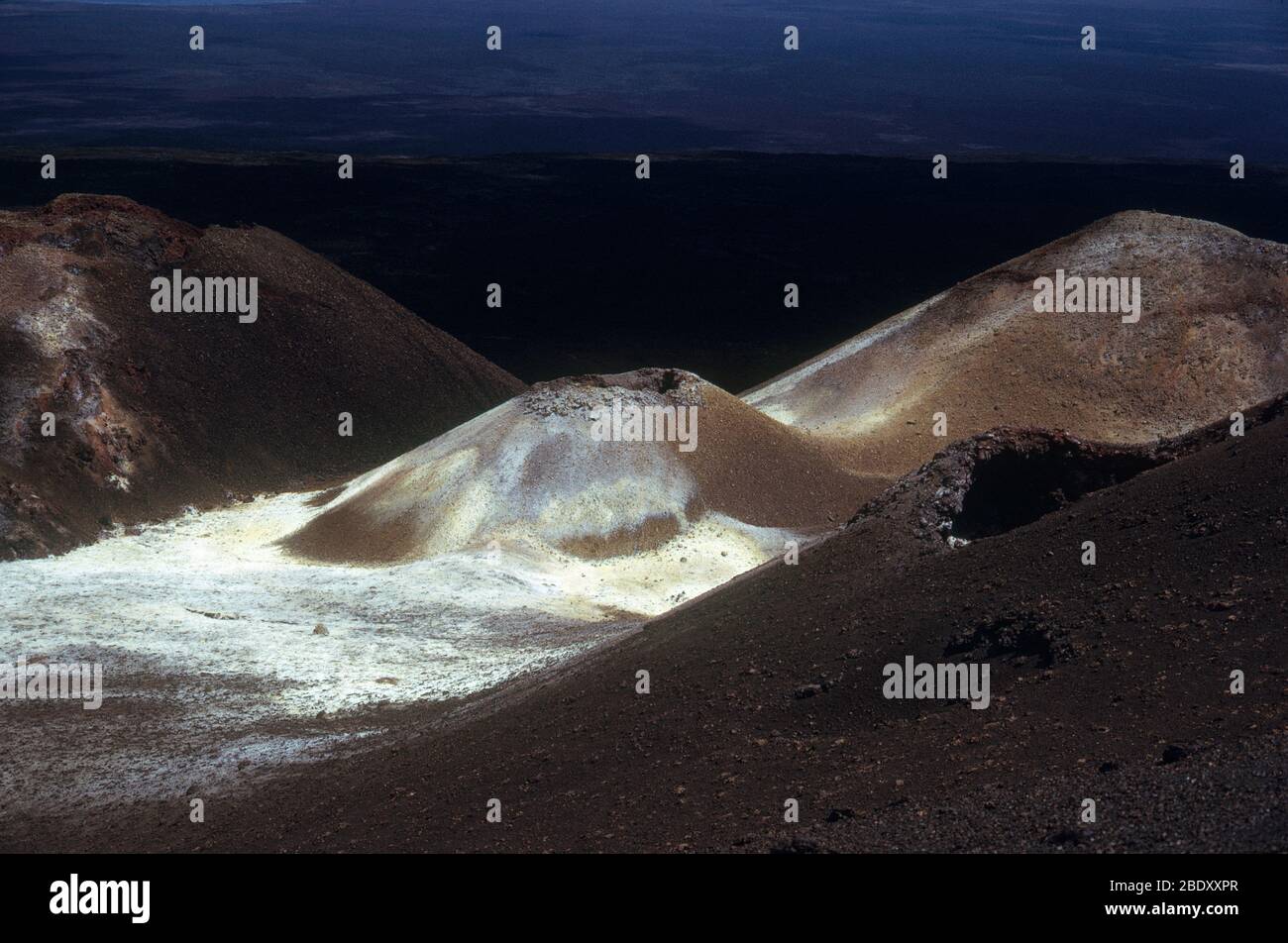 Volcano Chico on Isabela Island, Galapagos Islands Stock Photo - Alamy