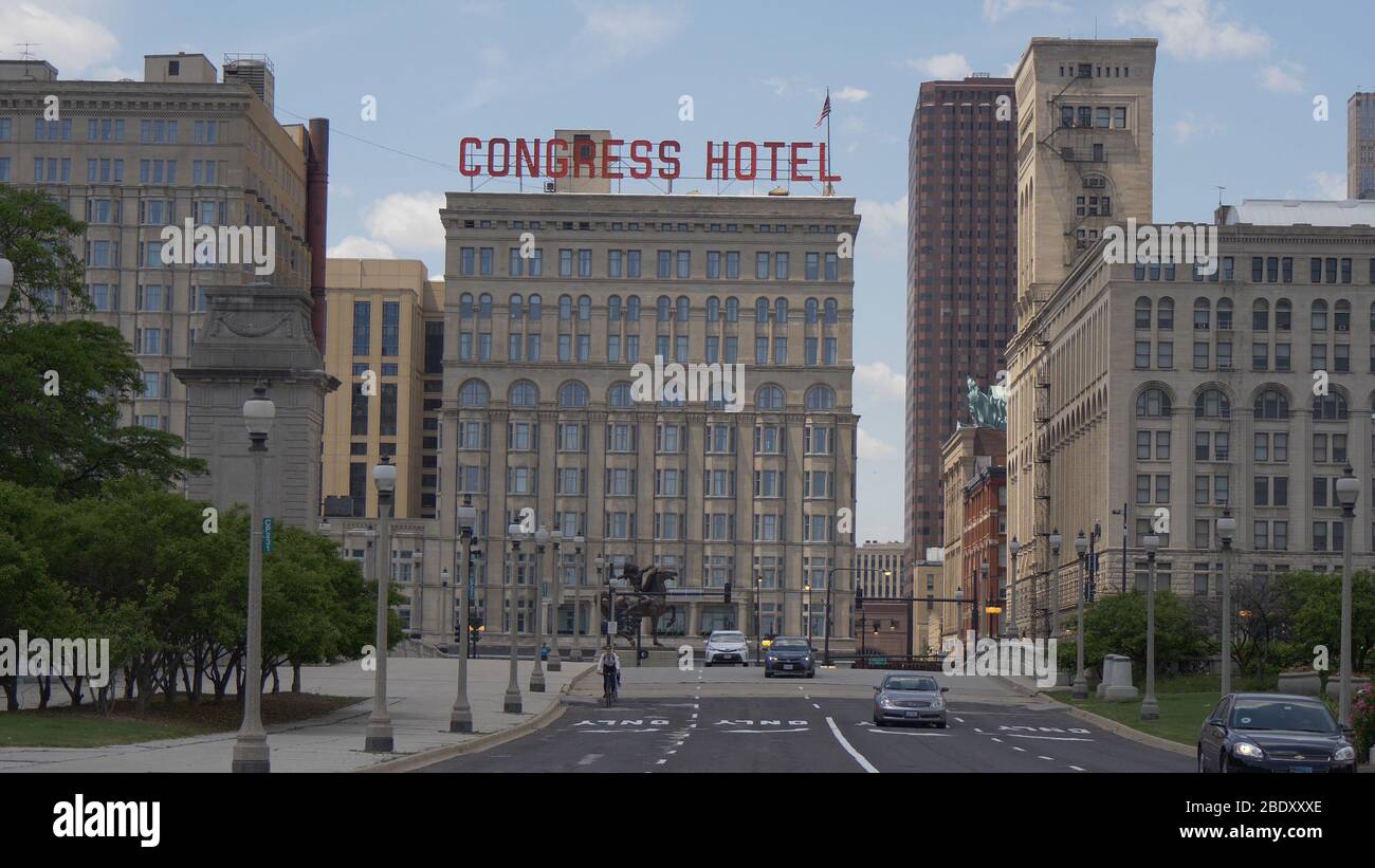 Congress hotel chicago illinois usa hi-res stock photography and images ...
