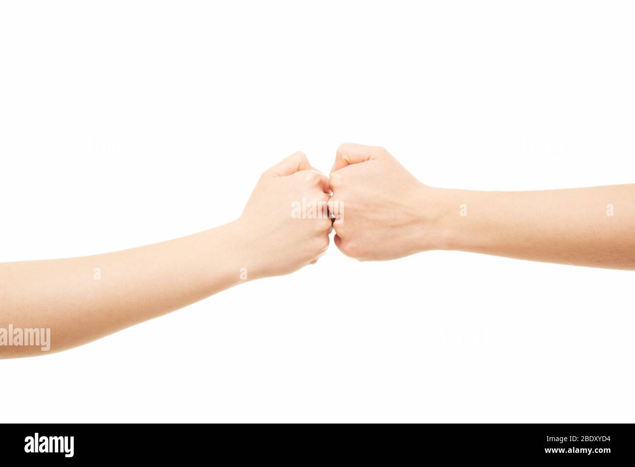 Two women arms, hand gesture Stock Photo - Alamy