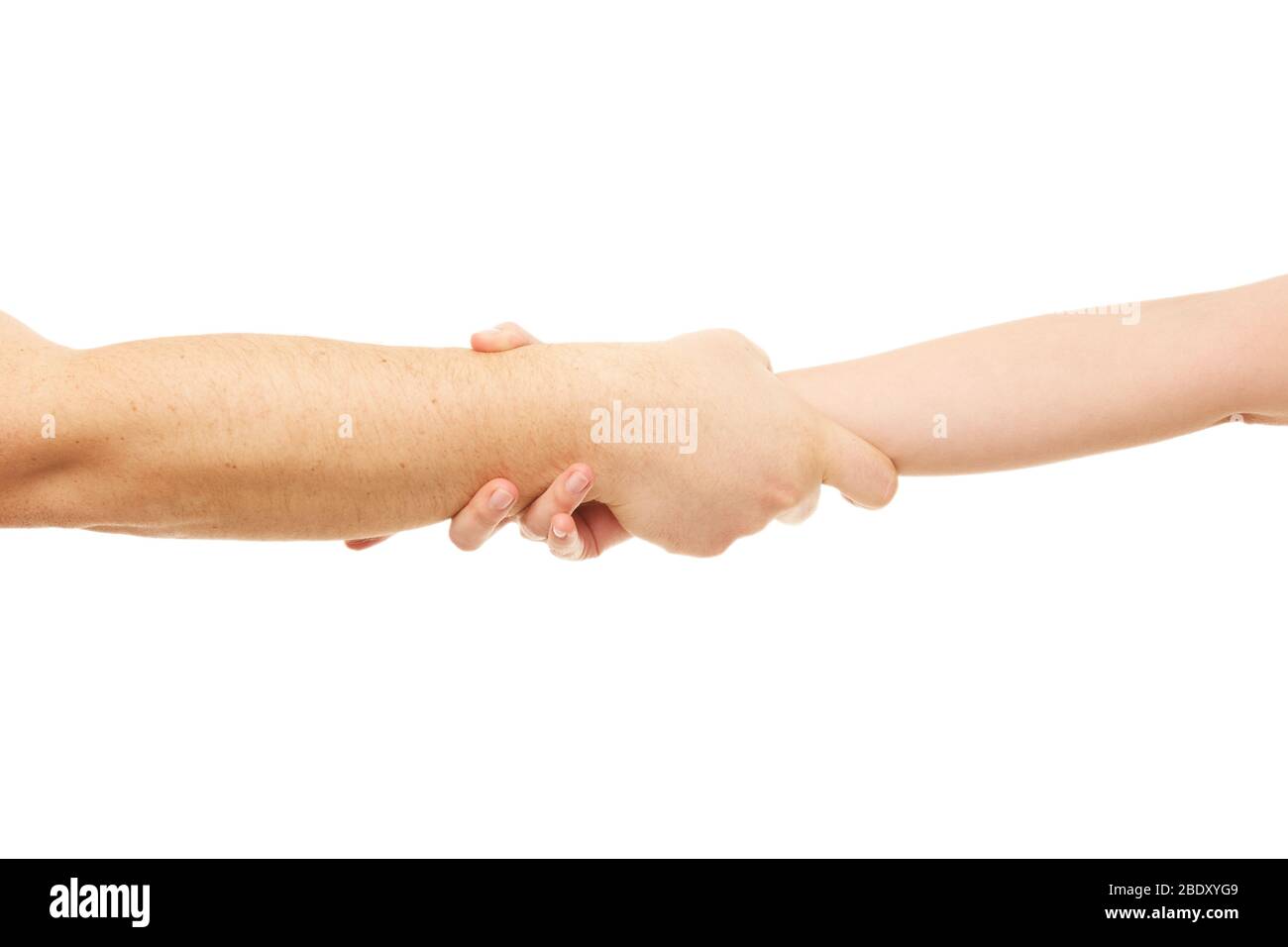 Man and woman arms touch, hand gesture Stock Photo - Alamy