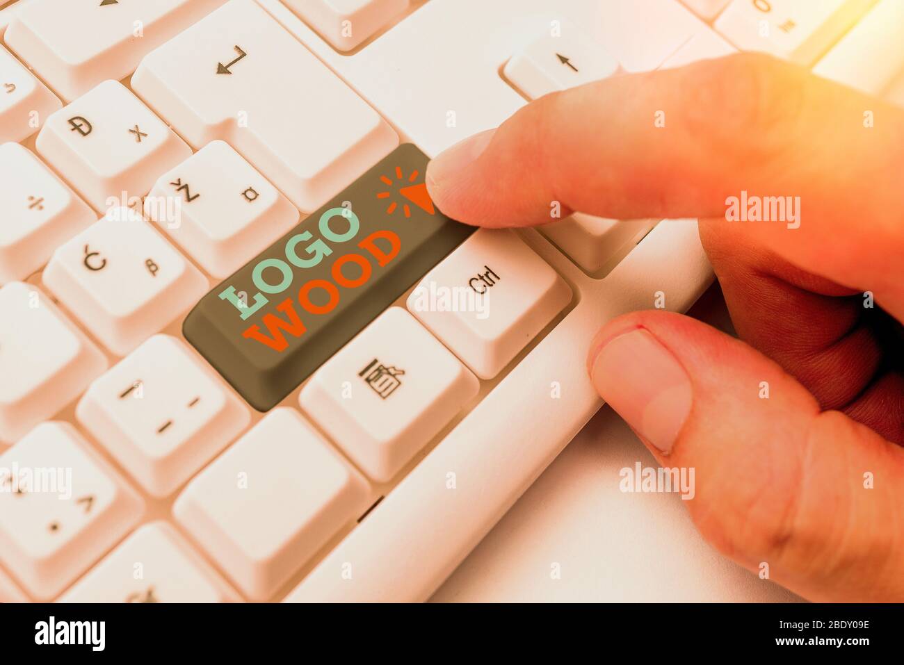 Word writing text Logo Wood. Business photo showcasing Recognizable ...