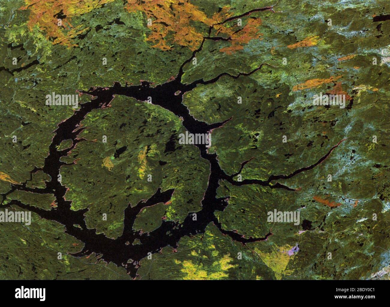 Impact crater aerial hi-res stock photography and images - Alamy