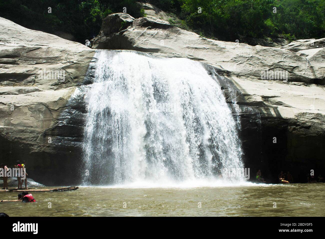 June 8, 2019-Pangasinan Philippines : The Tangadan Falls located at La ...