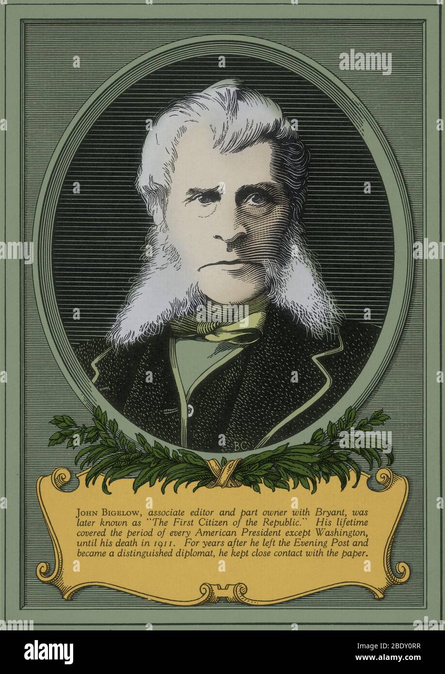 John Bigelow, American Diplomat Stock Photo - Alamy