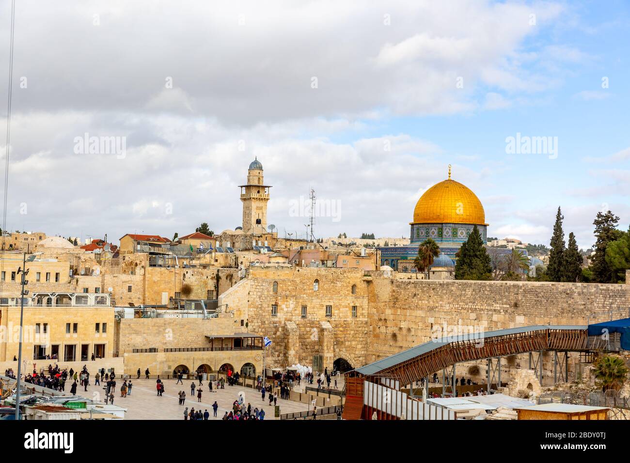 Western Wall Wailing Wall Aerial High Resolution Stock Photography and ...