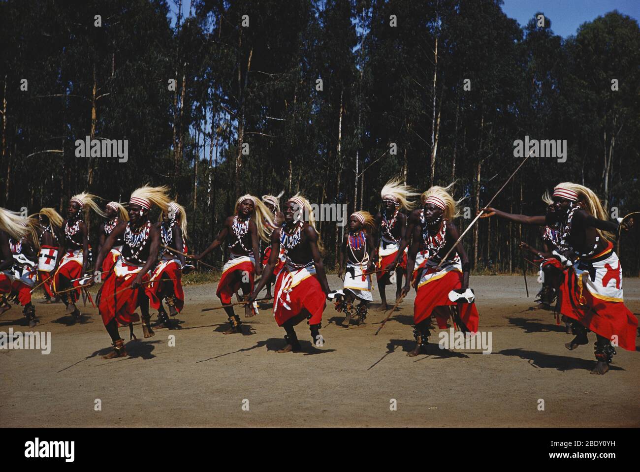 African Intore dancers Stock Photo - Alamy