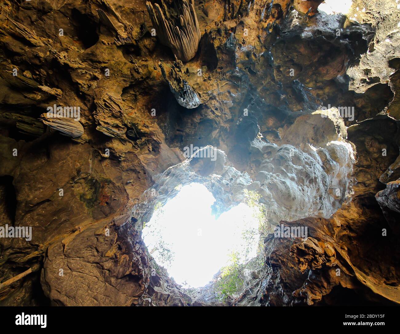 Heart light rock formation Stock Photo - Alamy