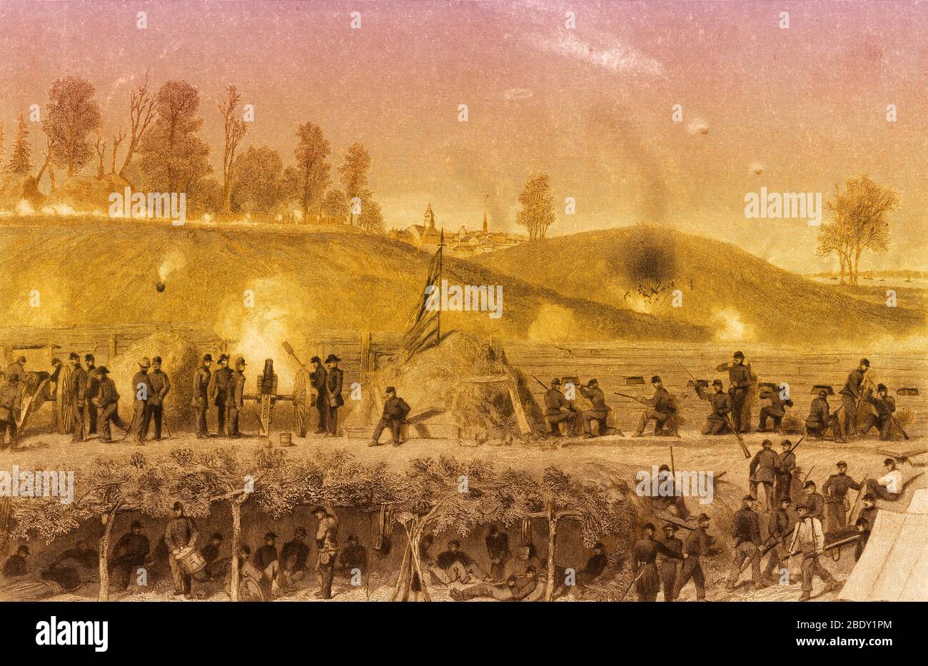 Siege of Vicksburg, 1863 Stock Photo - Alamy