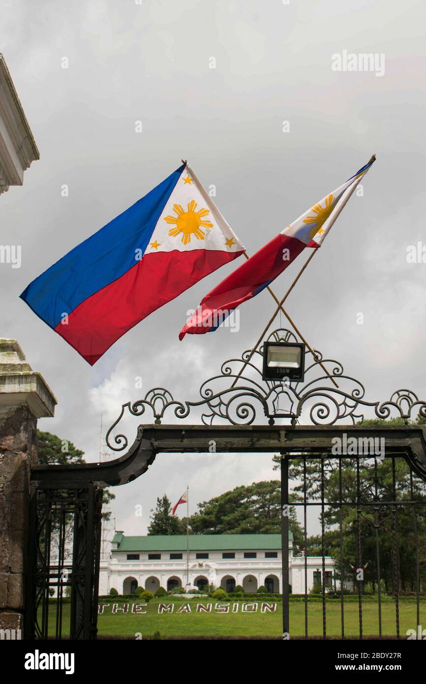 National flag of philippines waving hi-res stock photography and images ...