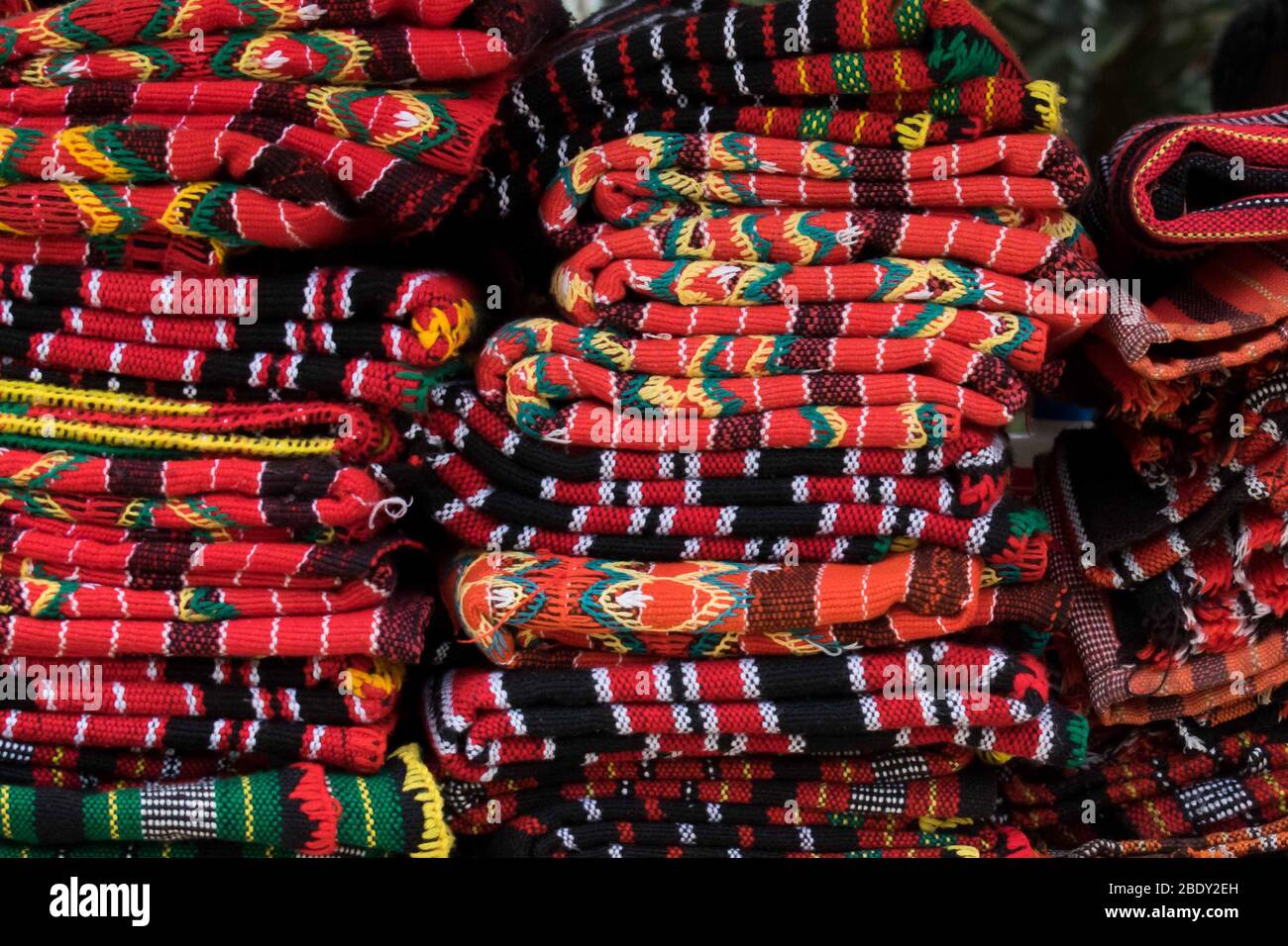 June 5, 2019-Baguio City Philippines : Red traditional weaved costumes ...