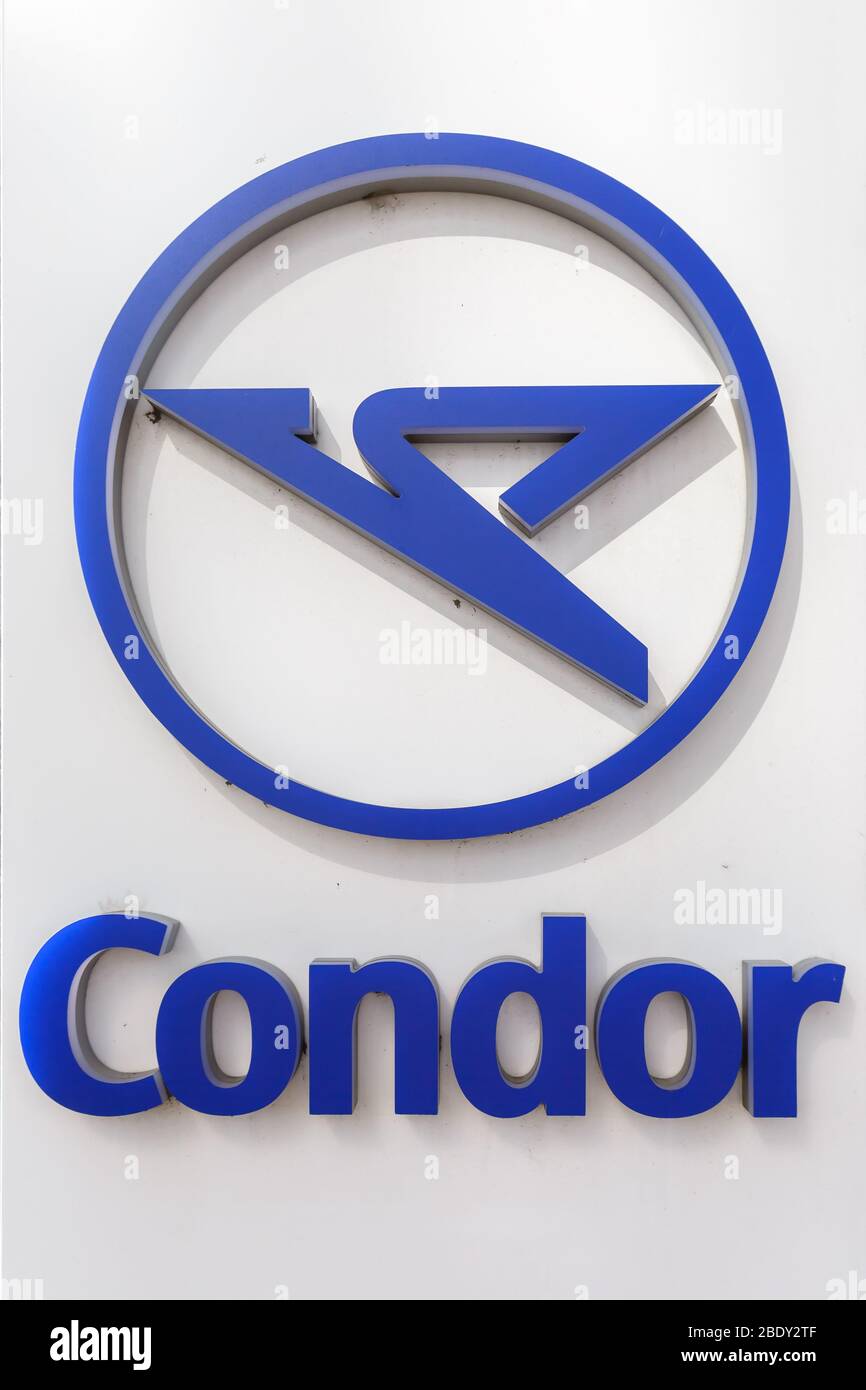 Frankfurt, Germany – April 7, 2020: Condor Logo at headquarters at ...