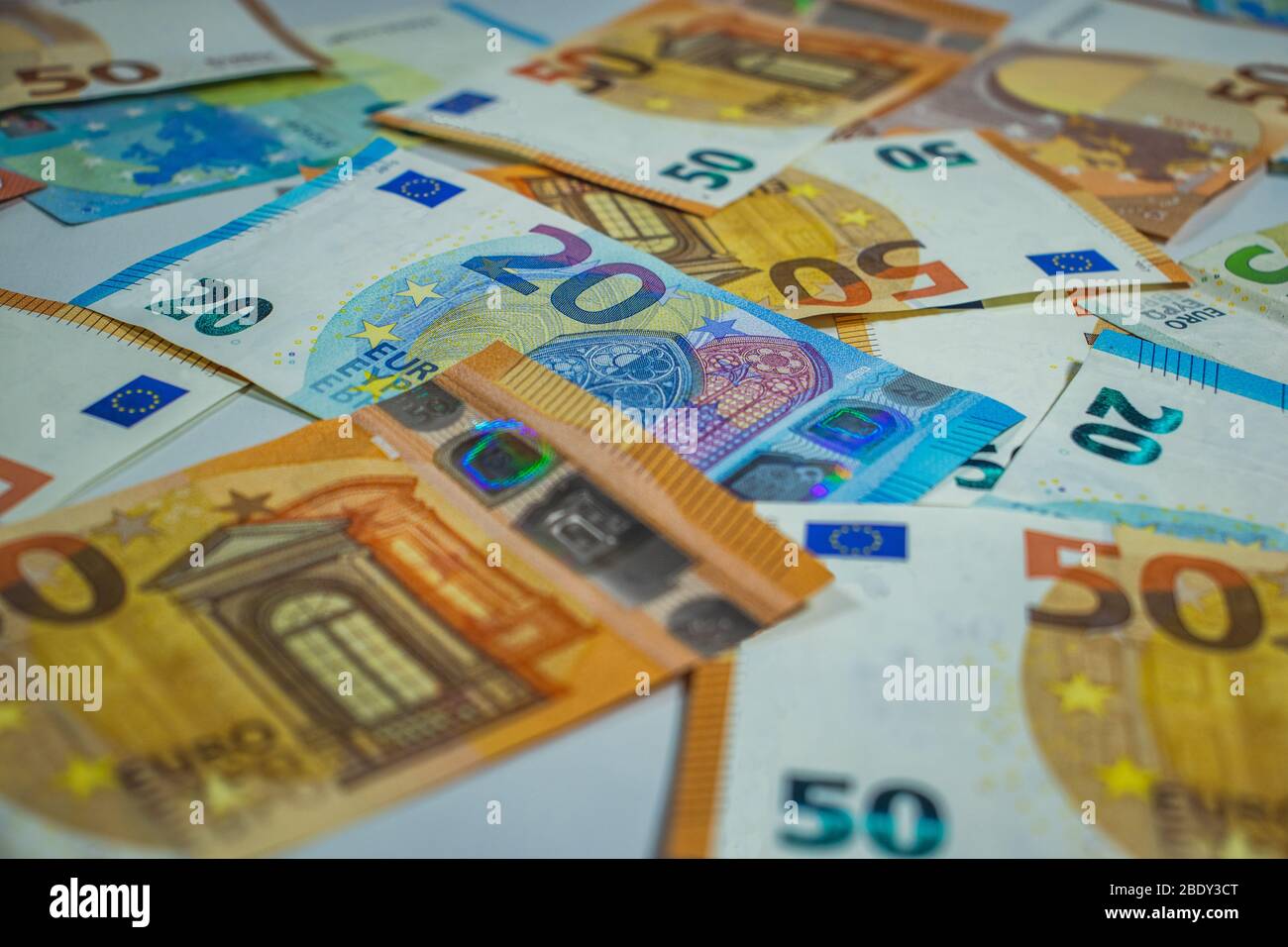 Euro money, euro cash background, Money Banknotes Stock Photo - Alamy