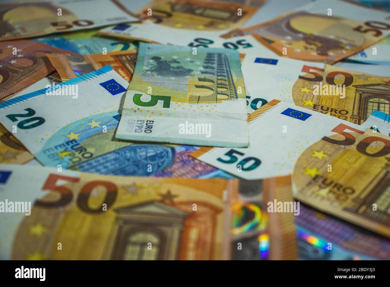 Euro money, euro cash background, Money Banknotes Stock Photo - Alamy