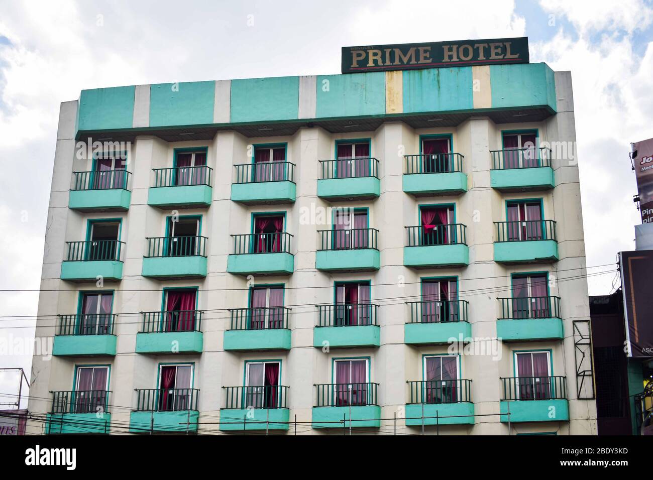 SEPTEMBER 22, 2019-BAGUIO CITY PHILIPPINES : View of the old Prime ... SEPTEMBER 22, 2019-BAGUIO CITY PHILIPPINES : View of the old Prime ...