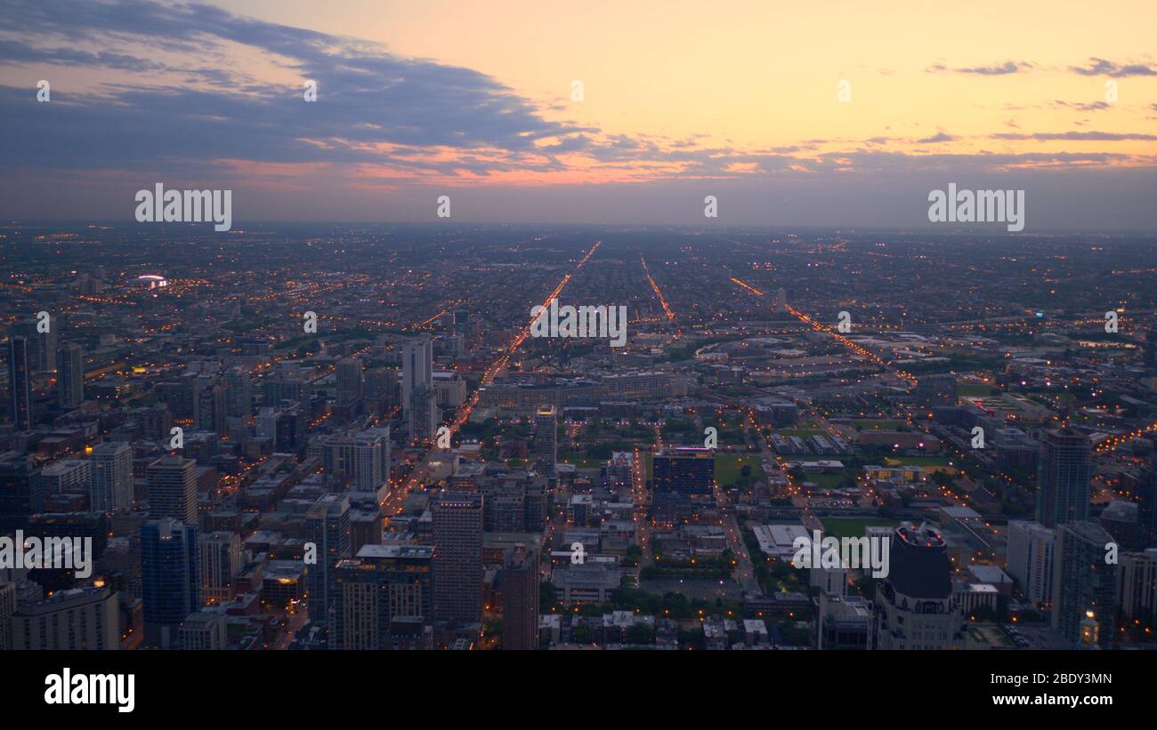 Amazing Aerial View Of Chicago Photos