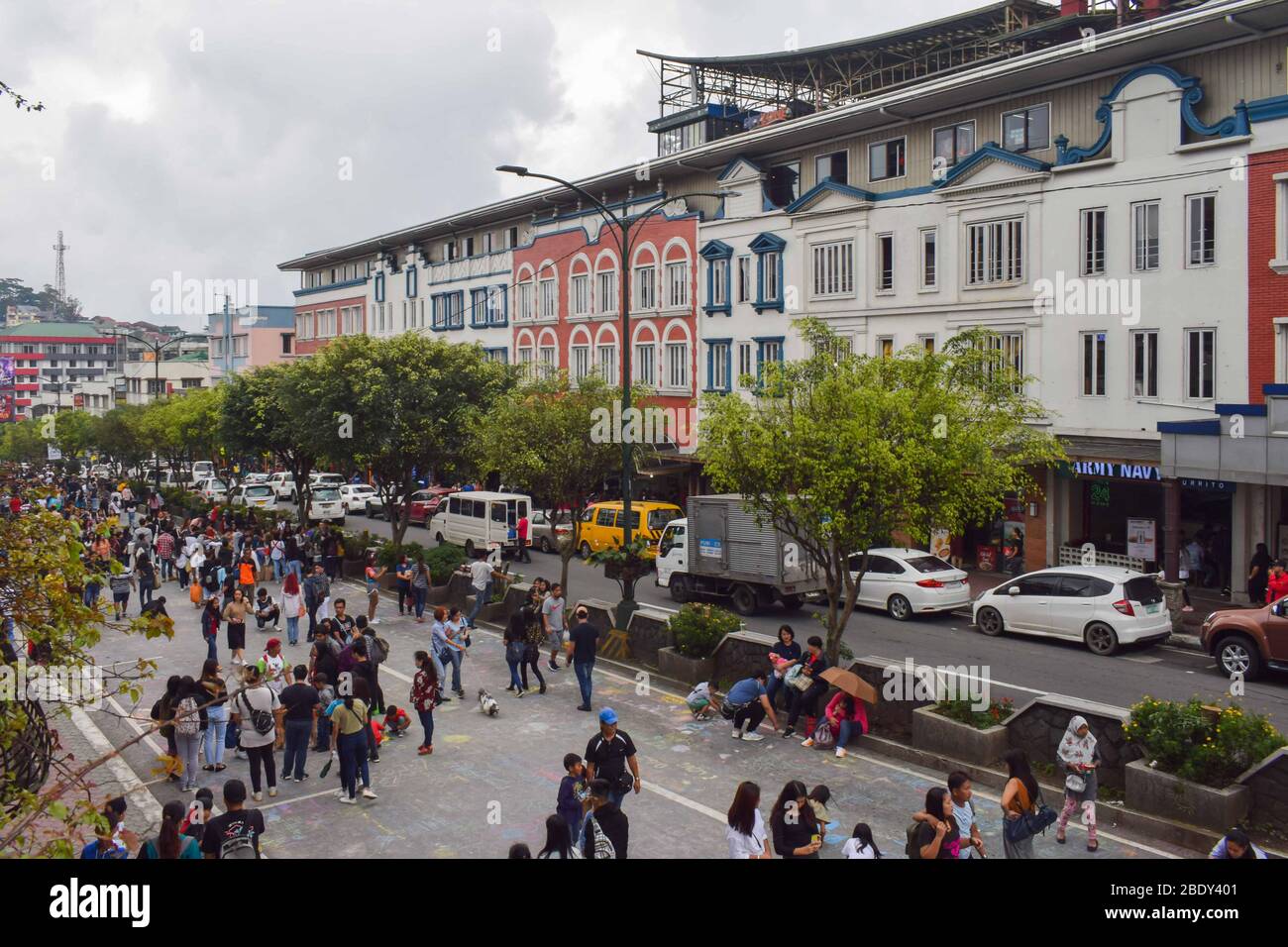SEPTEMBER 22, 2019-BAGUIO CITY PHILIPPINES: Huge crowd take a stroll ...