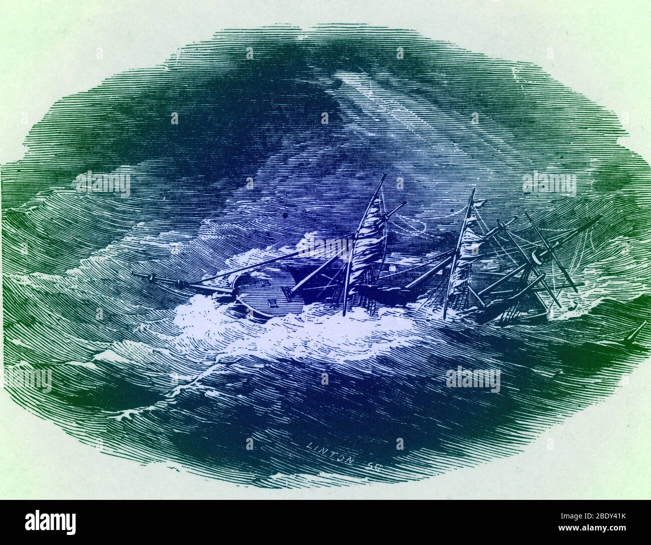 Waterspout illustration hi-res stock photography and images - Alamy