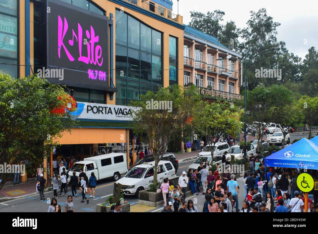SEPTEMBER 22, 2019-BAGUIO CITY PHILIPPINES: Huge crowd take a stroll ...