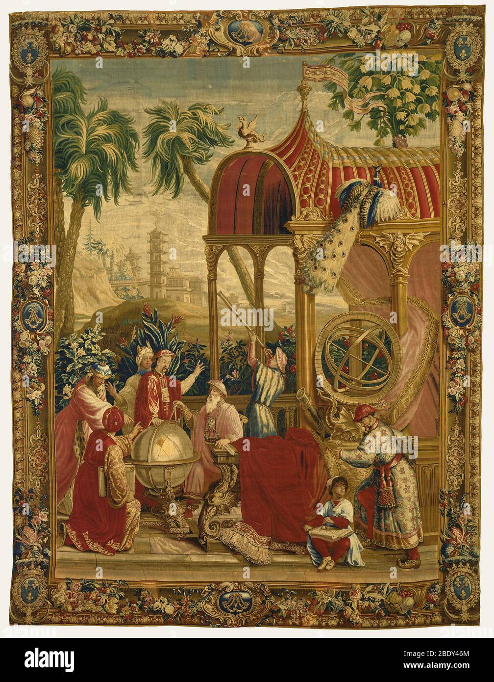 Chinese Astronomers, c.1697 Stock Photo - Alamy