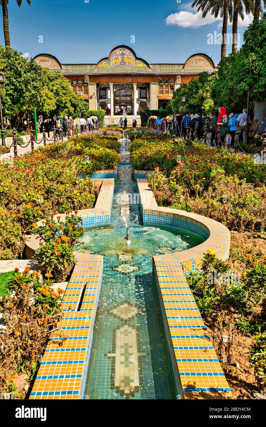 View of the Eram Gardens, Shiraz, Iran Stock Photo - Alamy