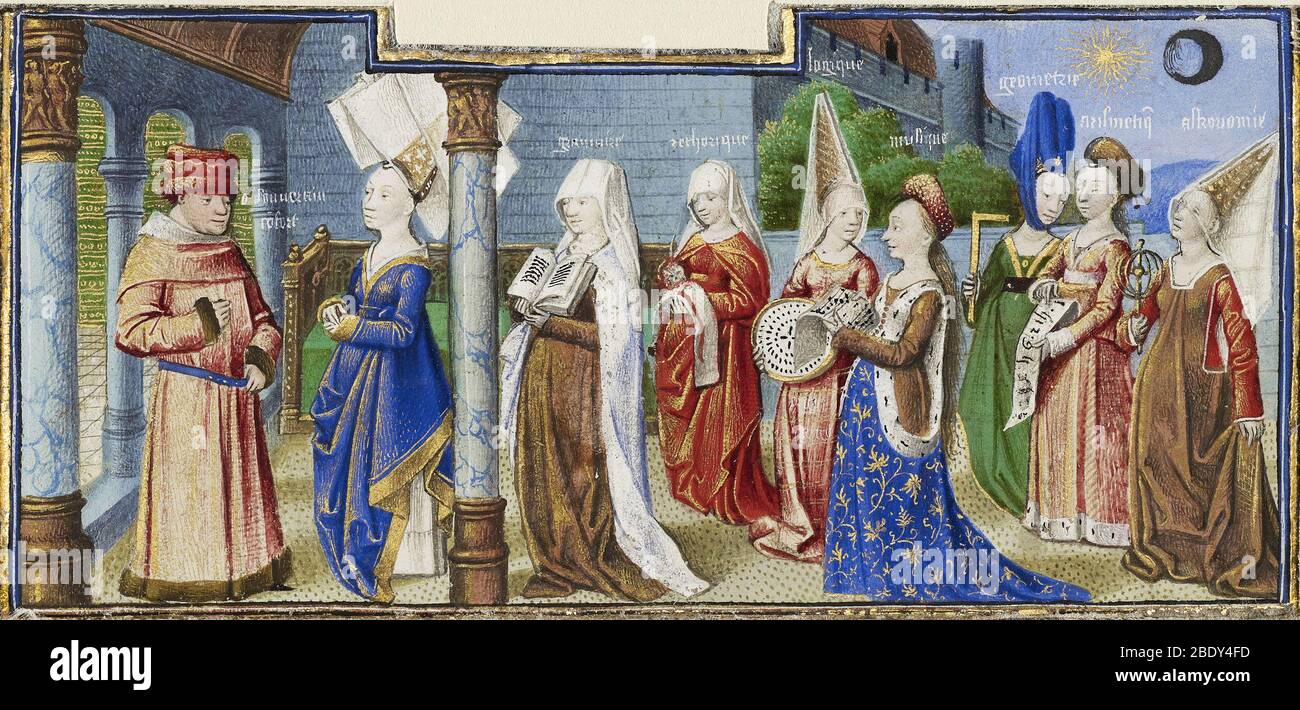 Boethius lady philosophy hi-res stock photography and images - Alamy