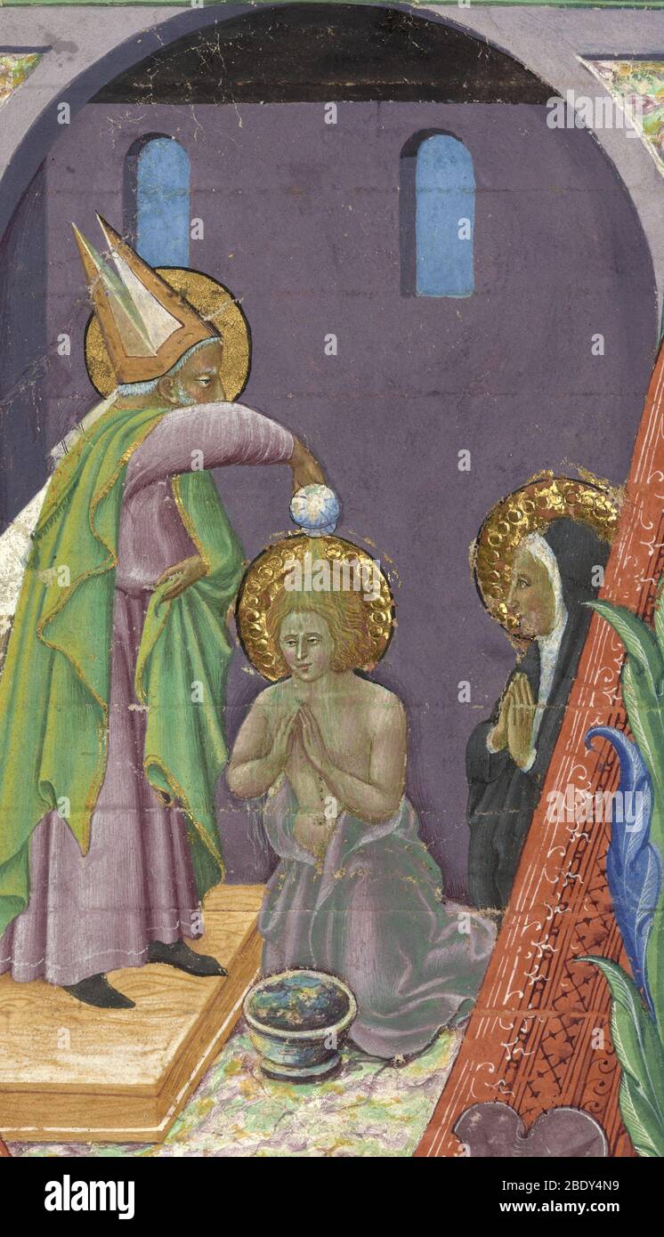 Bishop saint 15th century hi-res stock photography and images - Alamy