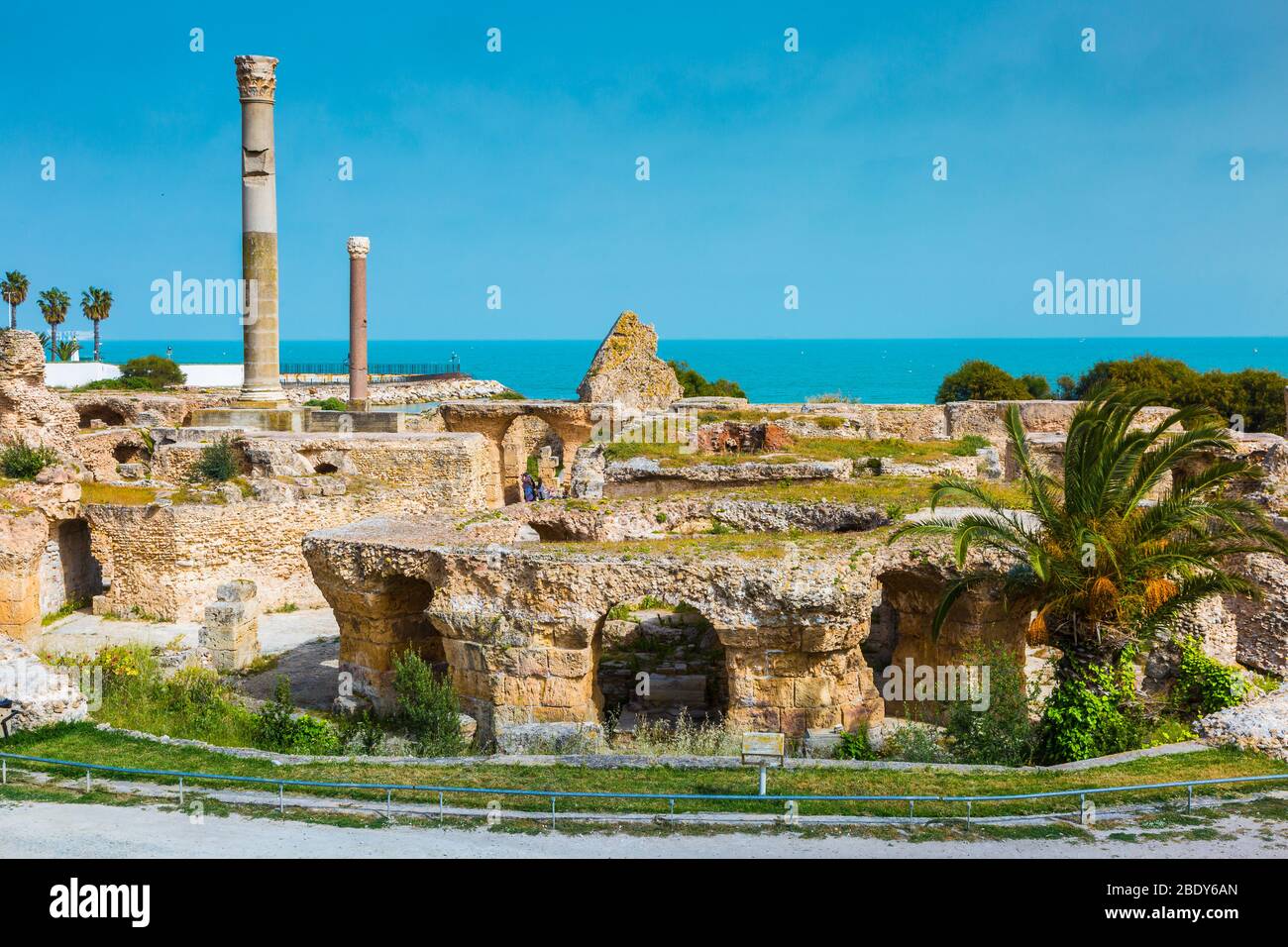 Archaeological site of carthage ruins hi-res stock photography and ...