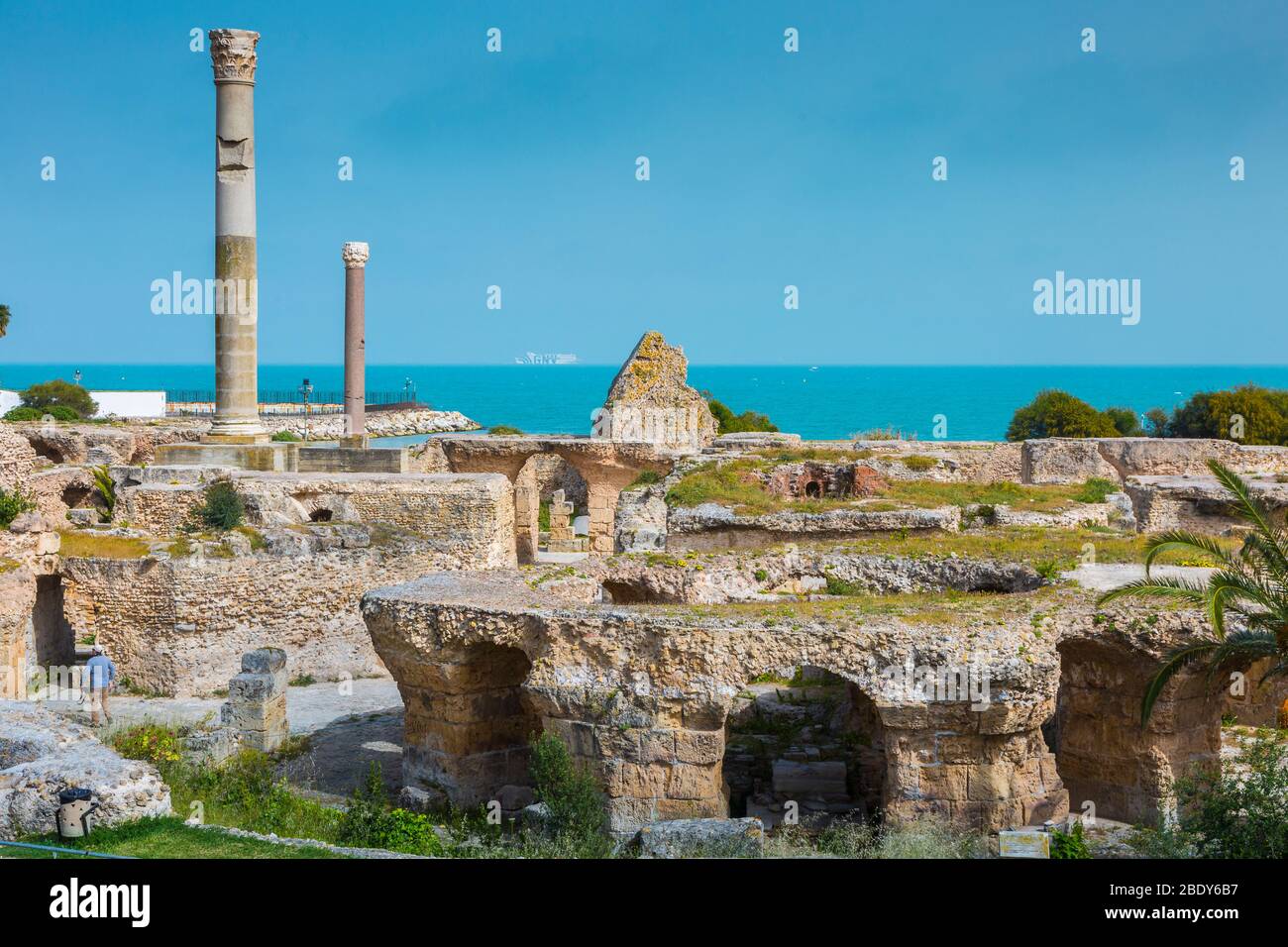 Archaeological site of carthage ruins hi-res stock photography and ...