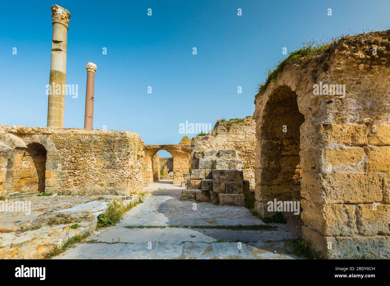 Archaeological site of carthage ruins hi-res stock photography and ...