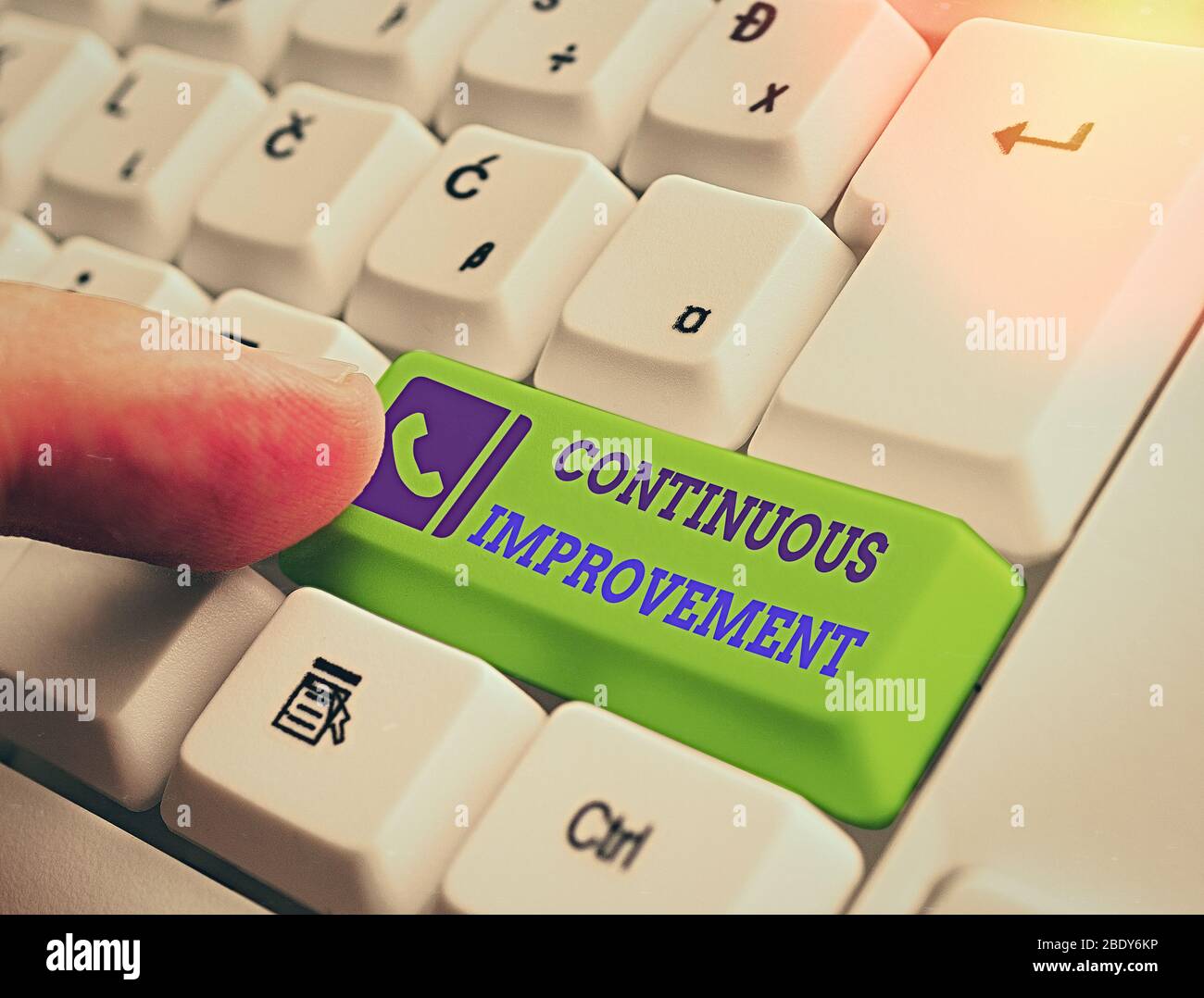 Word writing text Continuous Improvement. Business photo showcasing ...