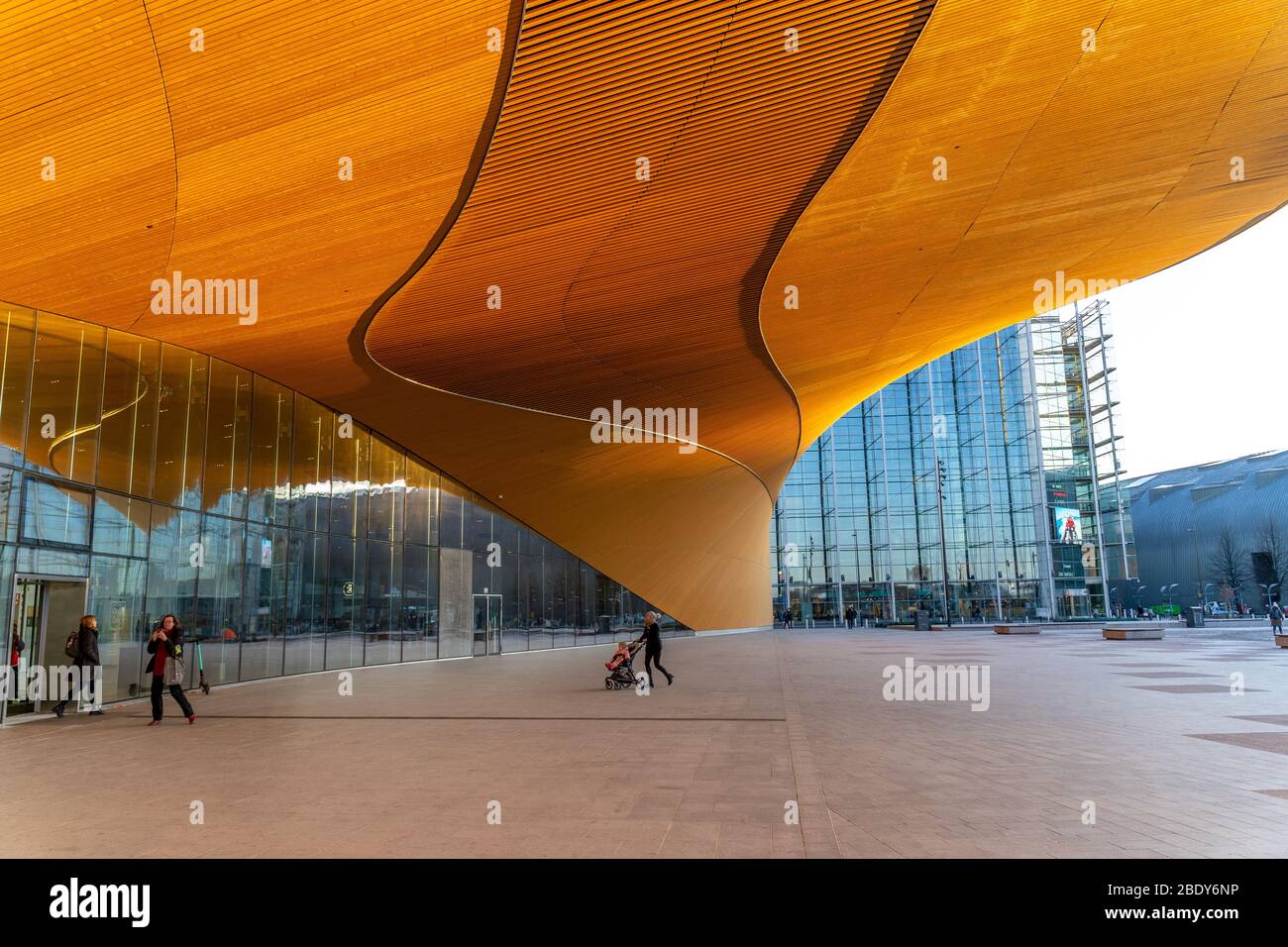Oodi library. Oodi is Helsinki’s new Central Library.Finland Stock ...