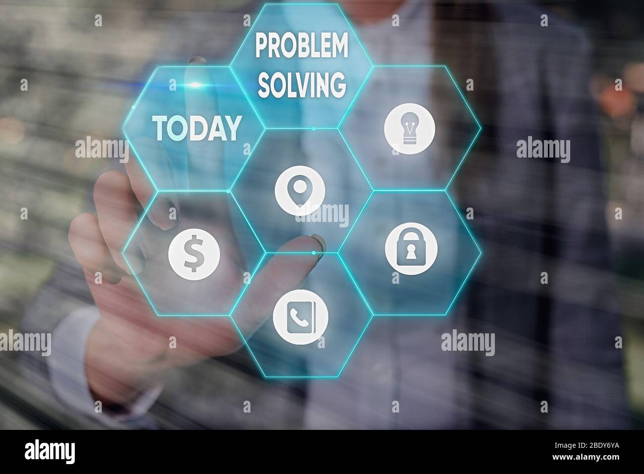 Conceptual hand writing showing Problem Solving. Concept meaning ...