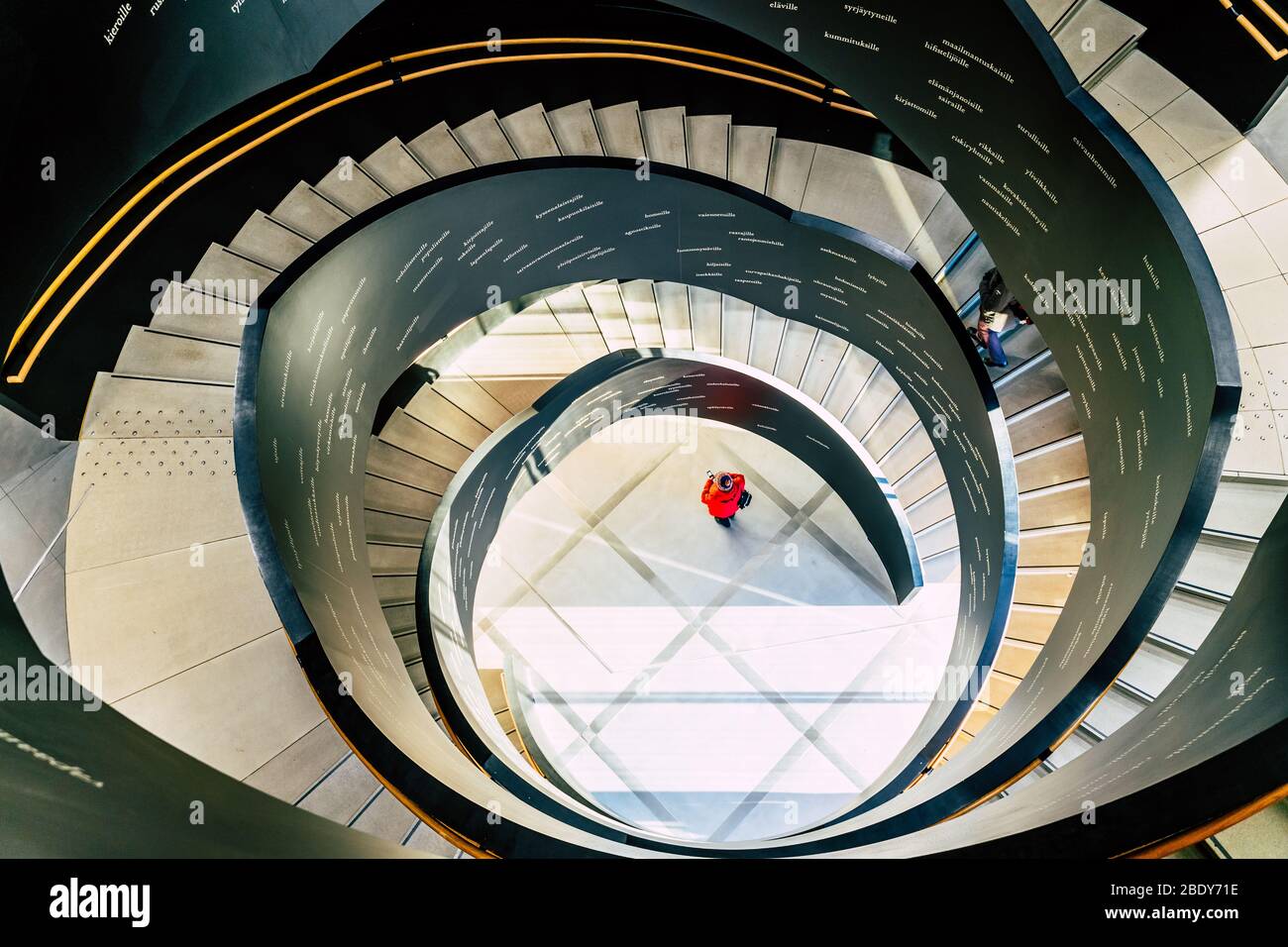 Oodi library .New Helsinki city library called Oodi.Finland Stock Photo ...