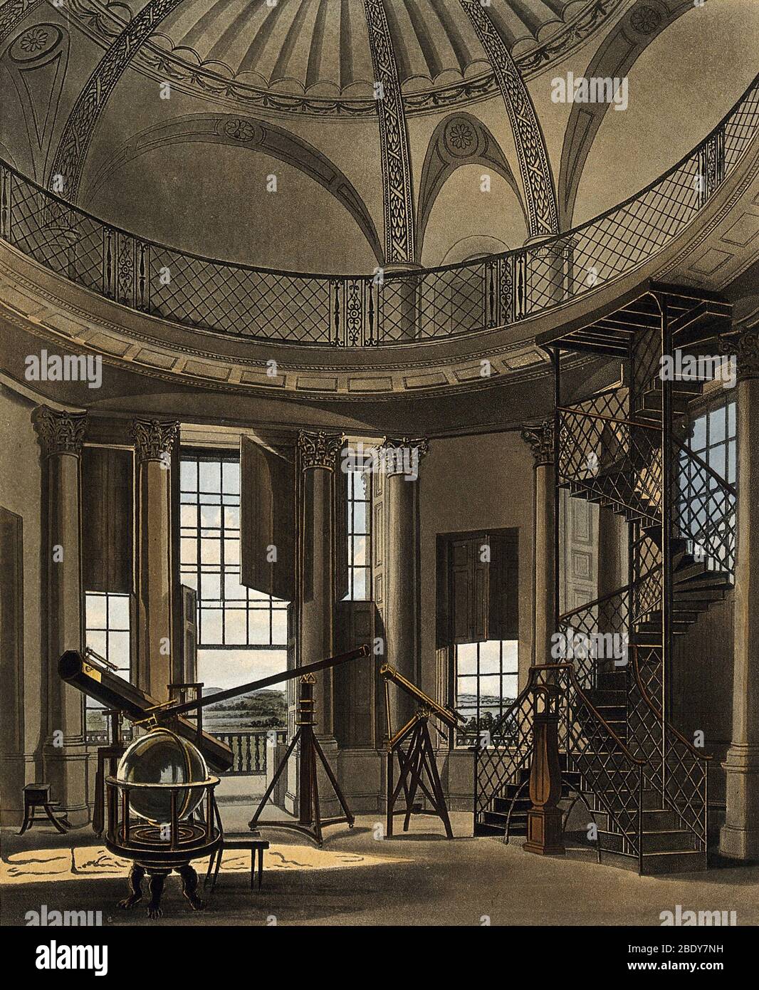 Interior of the Radcliffe Observatory, Oxford Stock Photo - Alamy