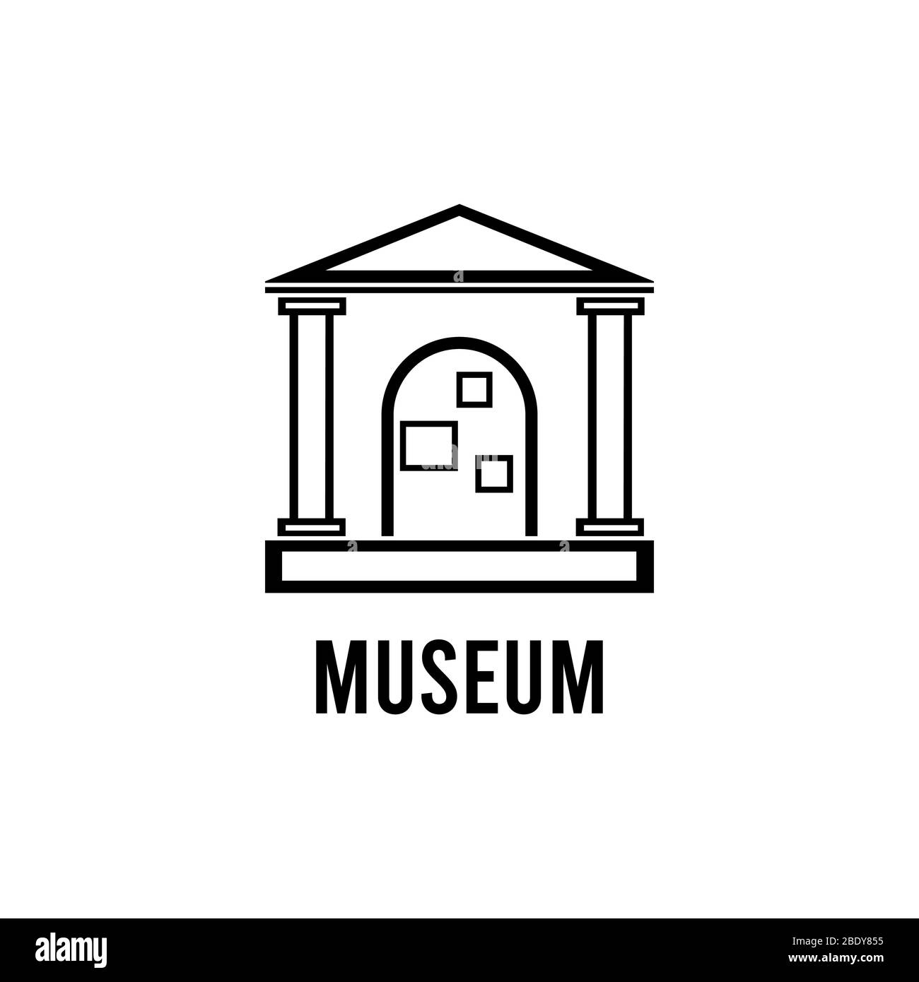 Vintage icon. Creative vector element. Trade company illustration ...