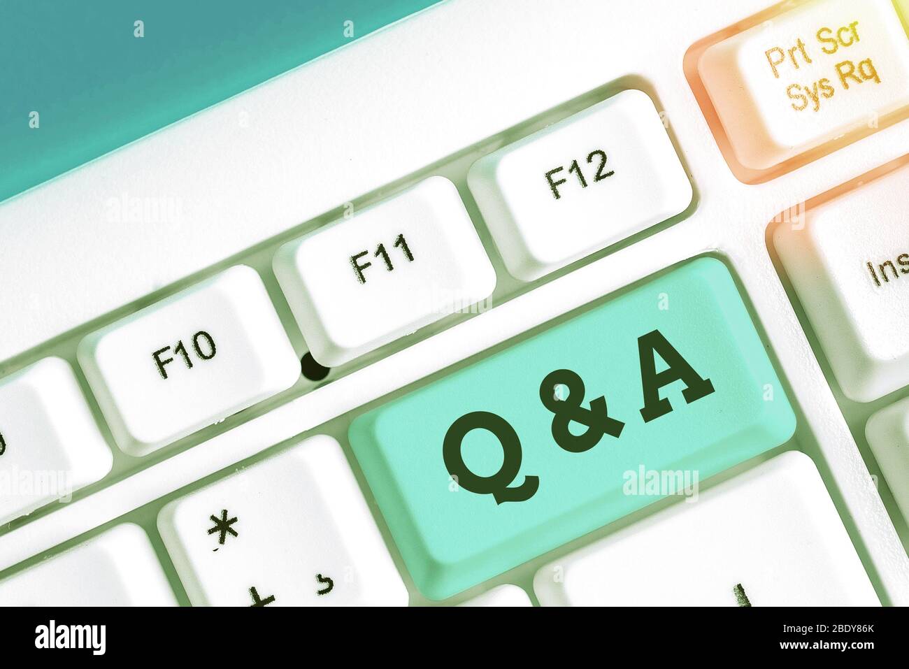 Handwriting text writing Q And A. Conceptual photo a period of time or ...