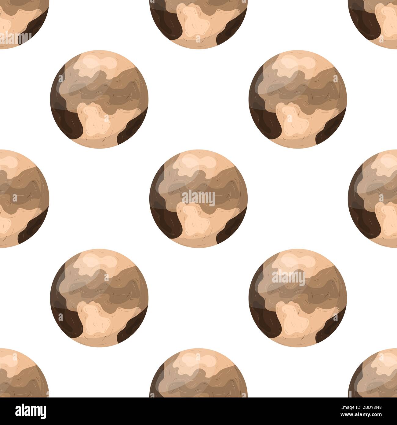 Pluto planet isolated on white background. Planet of solar system ...