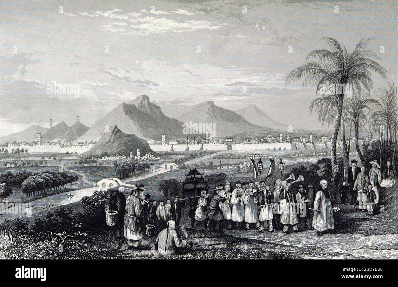 Nanking, China, 19th Century Stock Photo - Alamy