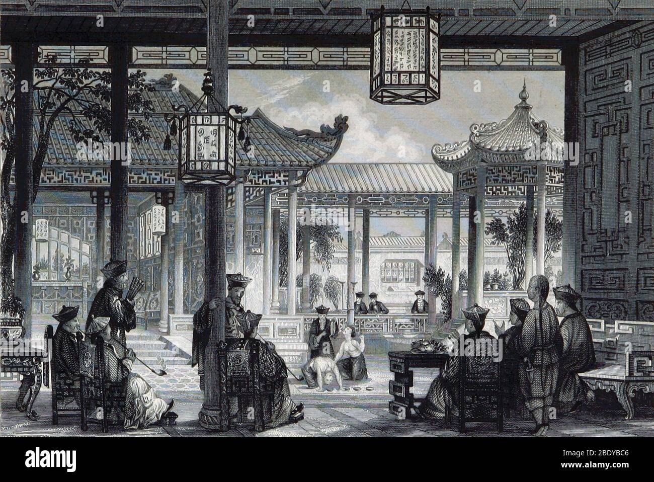Chinese court art hi-res stock photography and images - Alamy