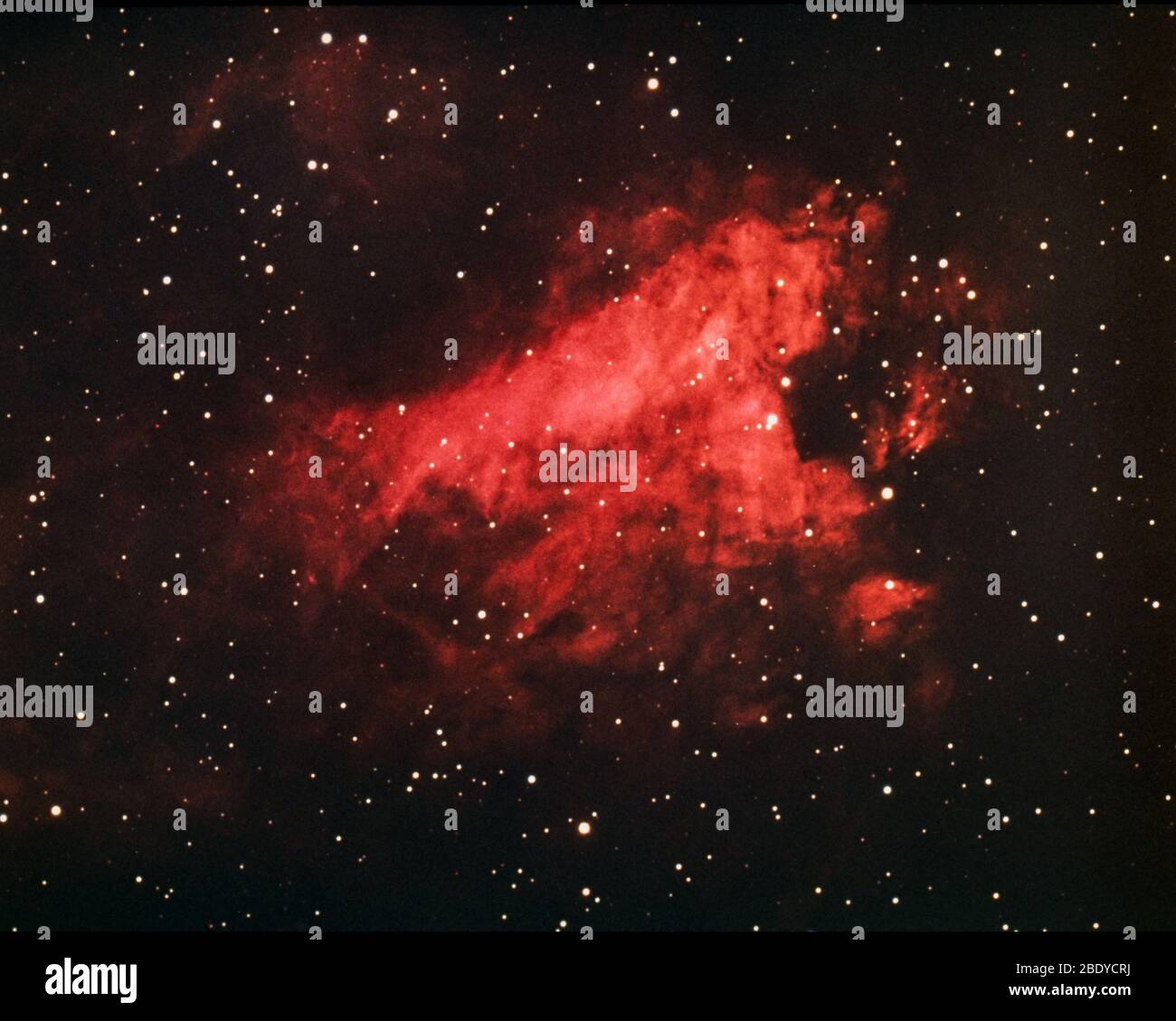 Omega Nebula, M17, NGC 6618 Stock Photo - Alamy