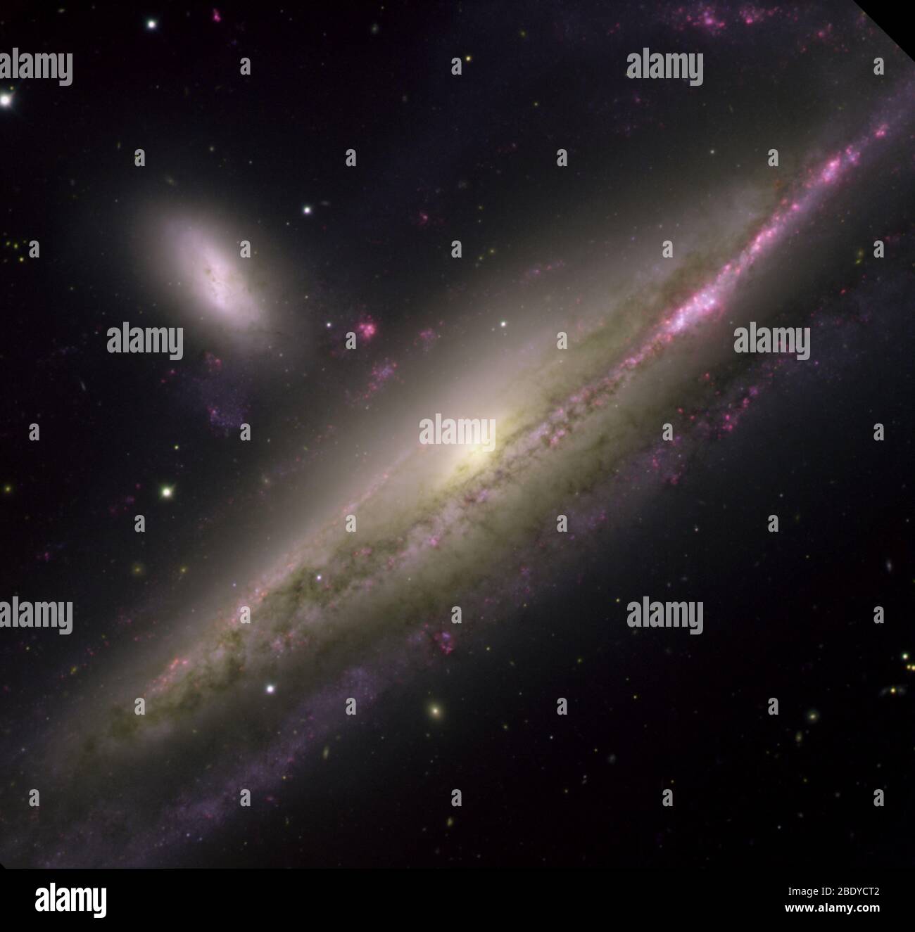 Dwarf spiral galaxy hi-res stock photography and images - Alamy