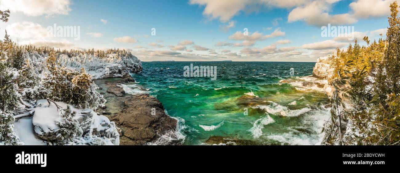 Bruce Peninsula National Park The Grotto & Indian Head Cove Fathon Five ...
