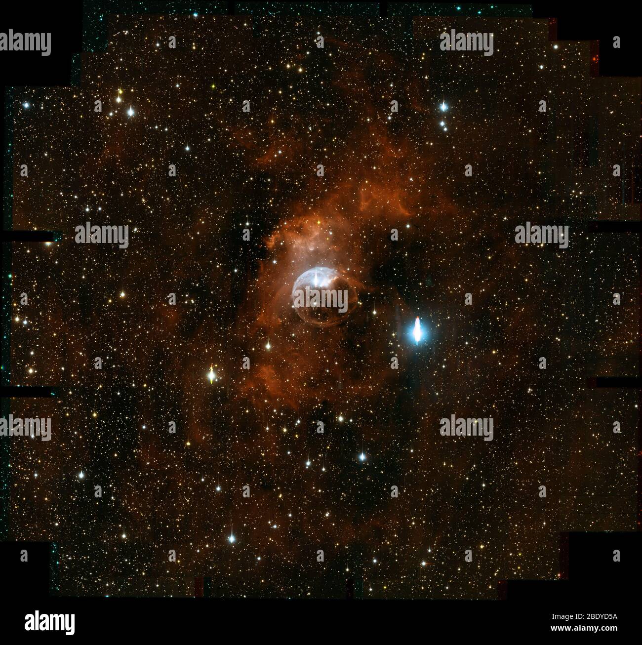 Bubble Nebula Wide Field