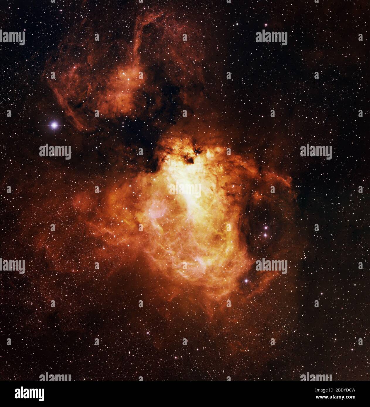 Omega Nebula, M17, NGC 6618 Stock Photo - Alamy
