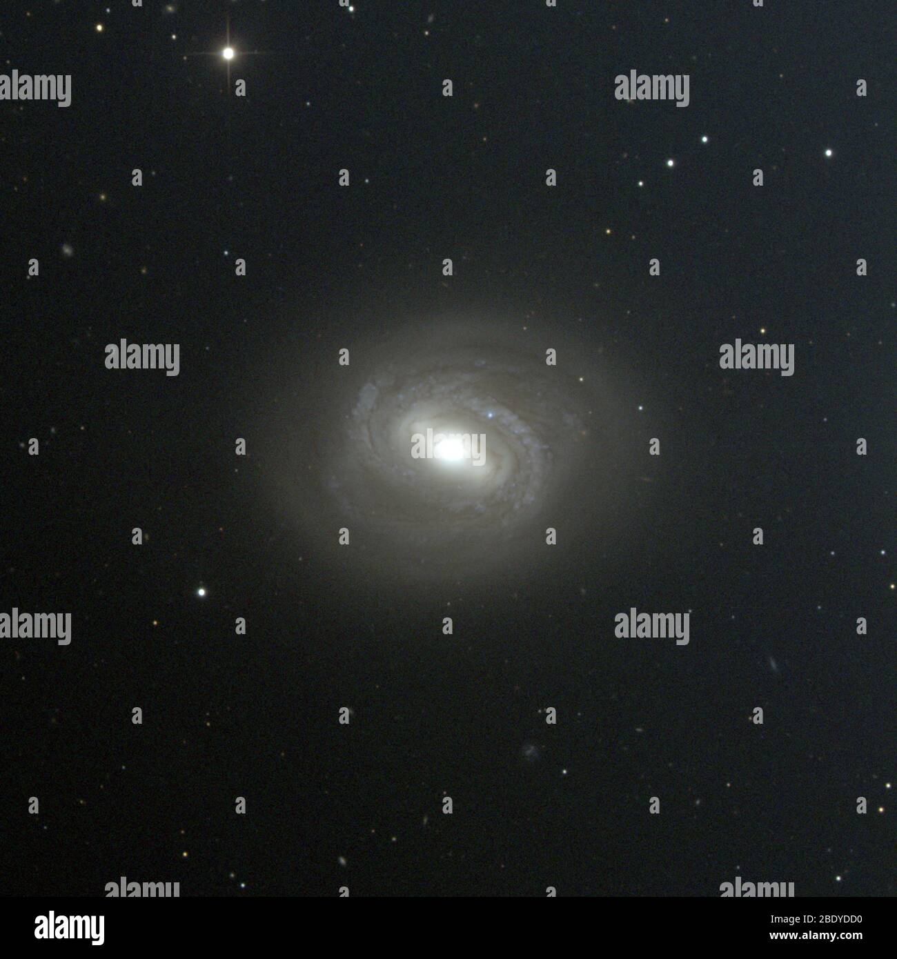 Barred Spiral Galaxy, M58, NGC 4579 Stock Photo - Alamy